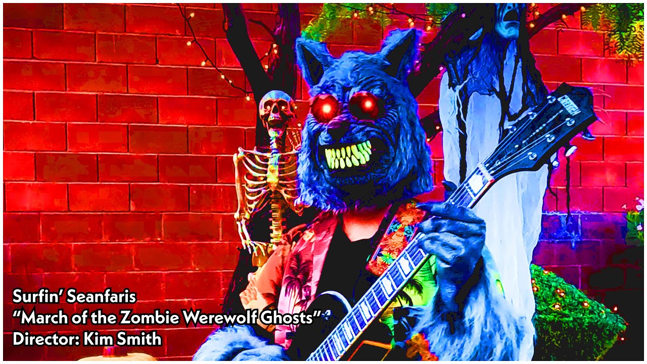 Surfin' Seanfaris - March of the Zombie Werewolf Ghosts - Rockabilly ...