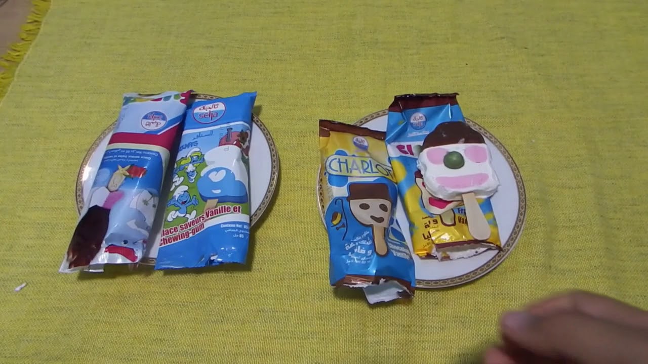 Produits alimentaires tunisiens: Glace Thèlja partie 1 - YouTube