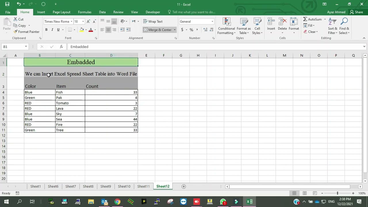 HOW TO Insert Or Link EXCEL WORKSHEET Into A Word Document How To HOW TO Insert Or Link EXCEL WORKSHEET Into A Word Document How To