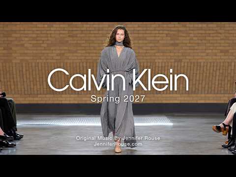 CALVIN KLEIN 2027 Spring Fashion Show - New York Fashion Week - Original Music By Jennifer Rouse