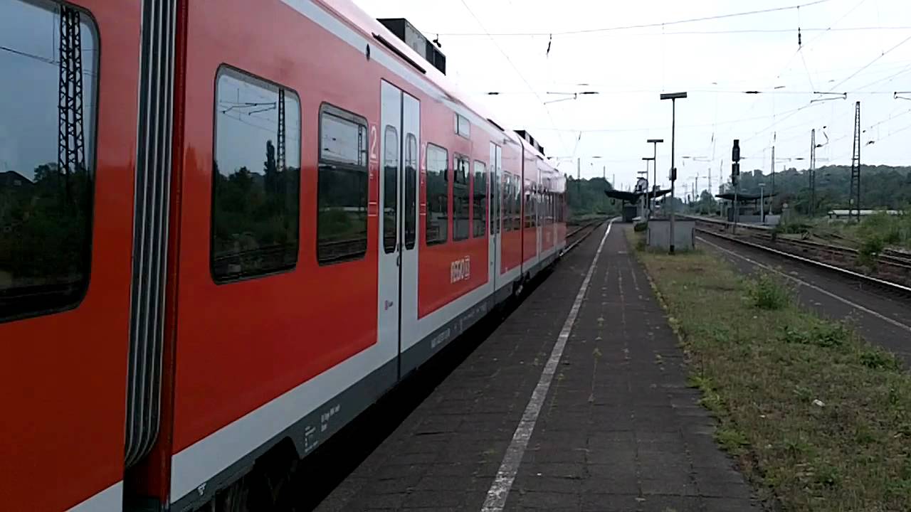 German Commuter passenger Train DB Regio-Sprinter - YouTube