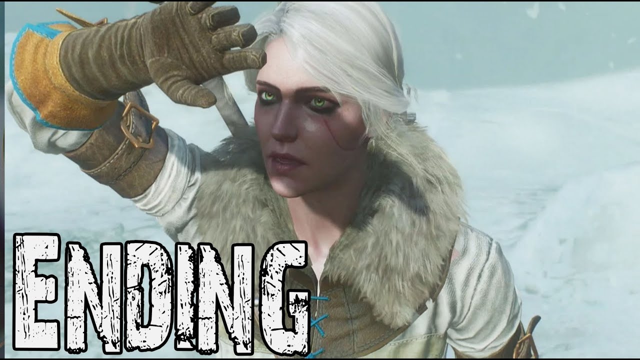 The Witcher 3 Wild Hunt Ending End - YouTube