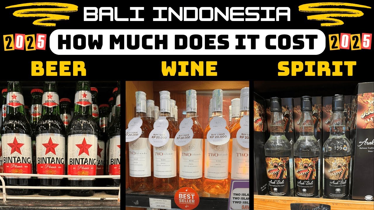 Exploring Bali's Boozy Delights: Price Guide for Beer, Wine, and ...