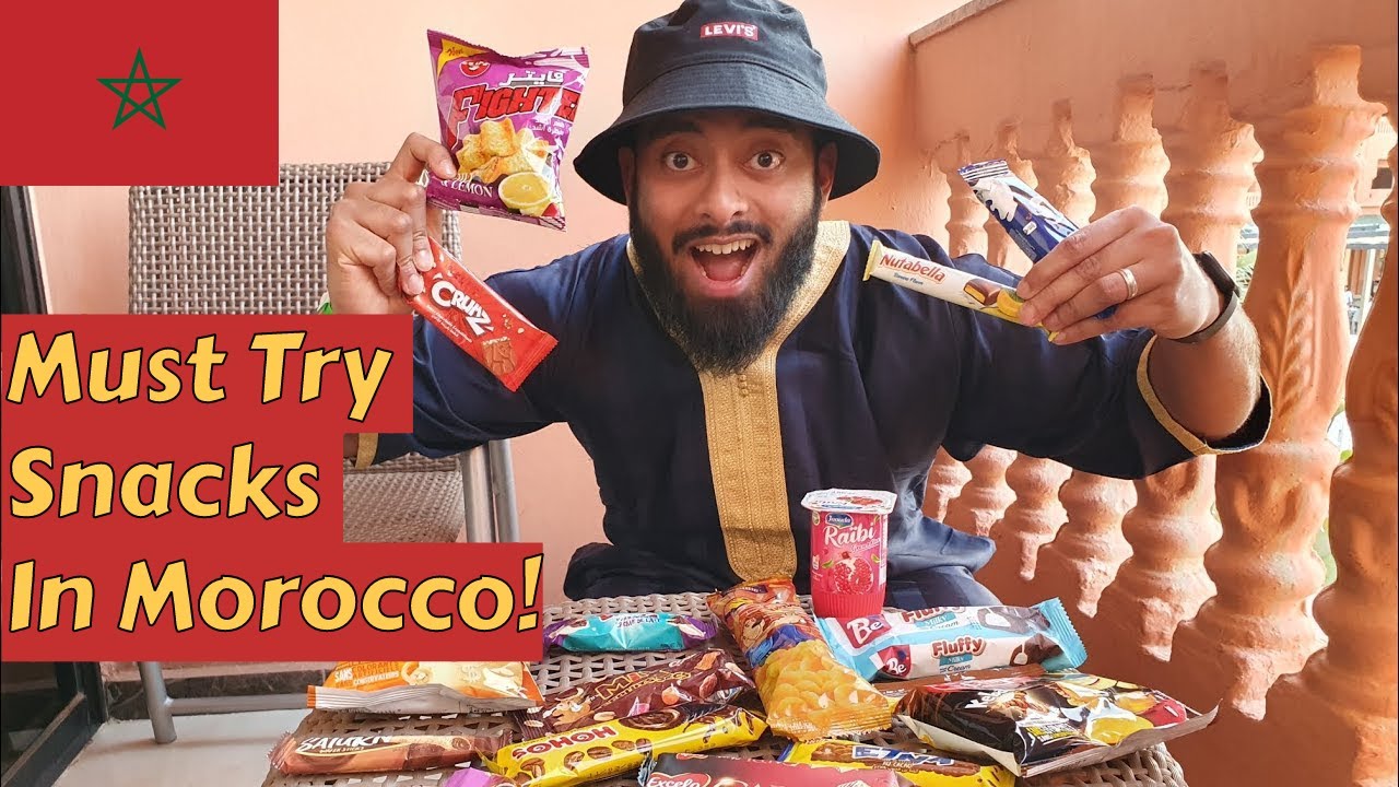 MUST Try SNACKS In MOROCCO! 🇲🇦😵 - YouTube