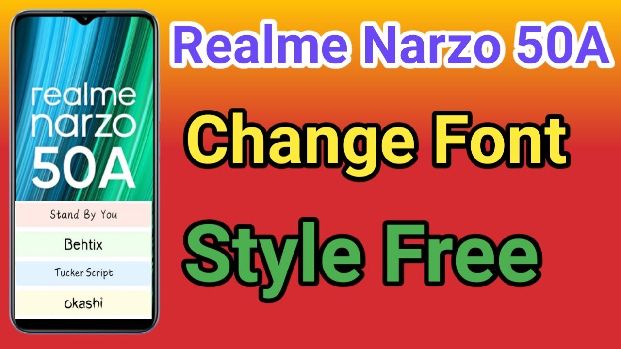 How To Change Font Style Realme Narzo 50A How To Download Font Style how-to-change-font-style-realme-narzo-50a-how-to-download-font-style