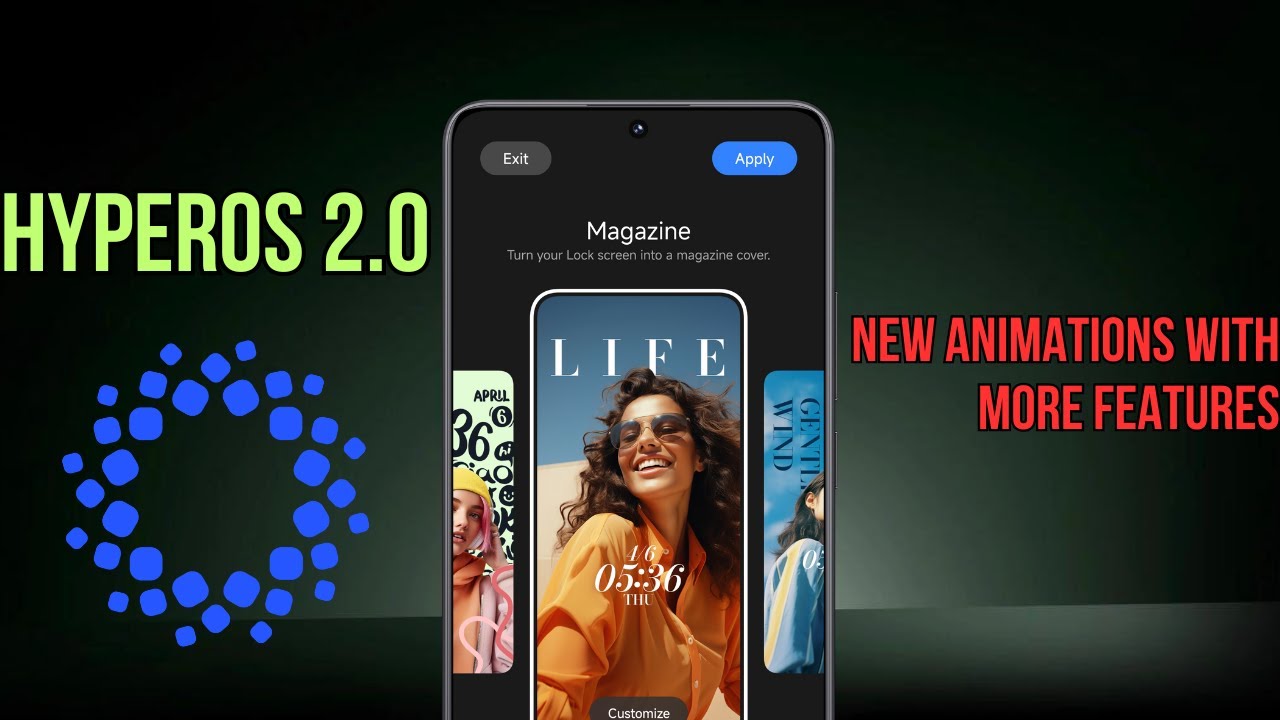 HyperOS 2.0: New Features / Animations installation guide 🖤 - YouTube