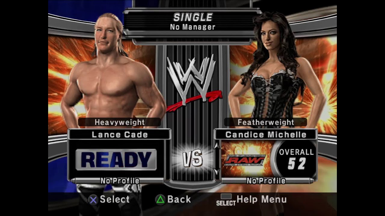 Lance Cade vs Candice Michelle | WWE SmackDown! vs RAW 2007 | 2024-01 ...