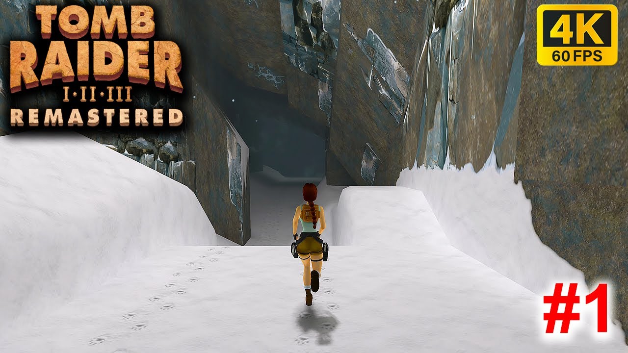TOMB RAIDER 1 REMASTERED Gameplay Walkthrough Part 1 Full Game | 4K 60 ...