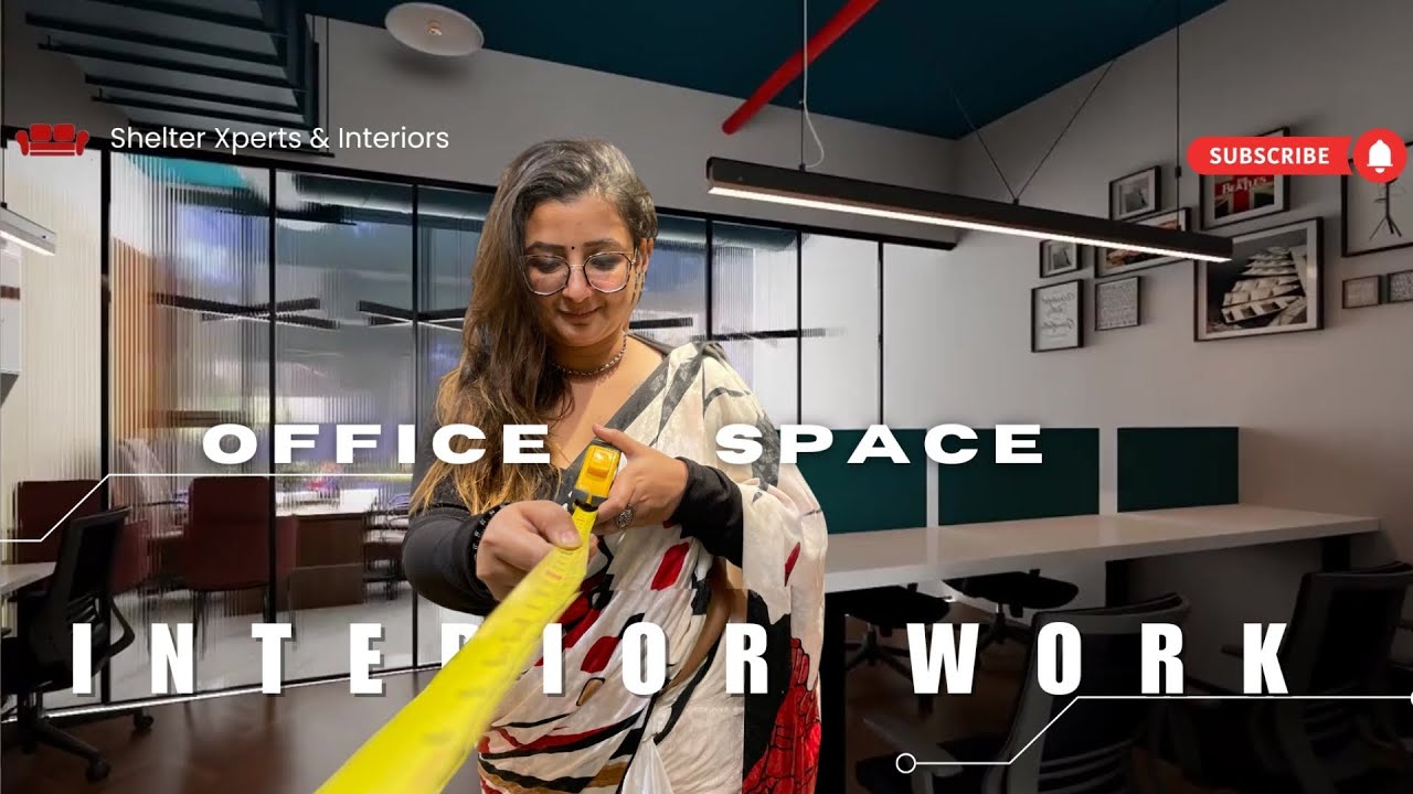 Welcome to Shelter Xperts & Interior | 1000 Sq. Ft. Modern Office Design | 3D Rendering - YouTube