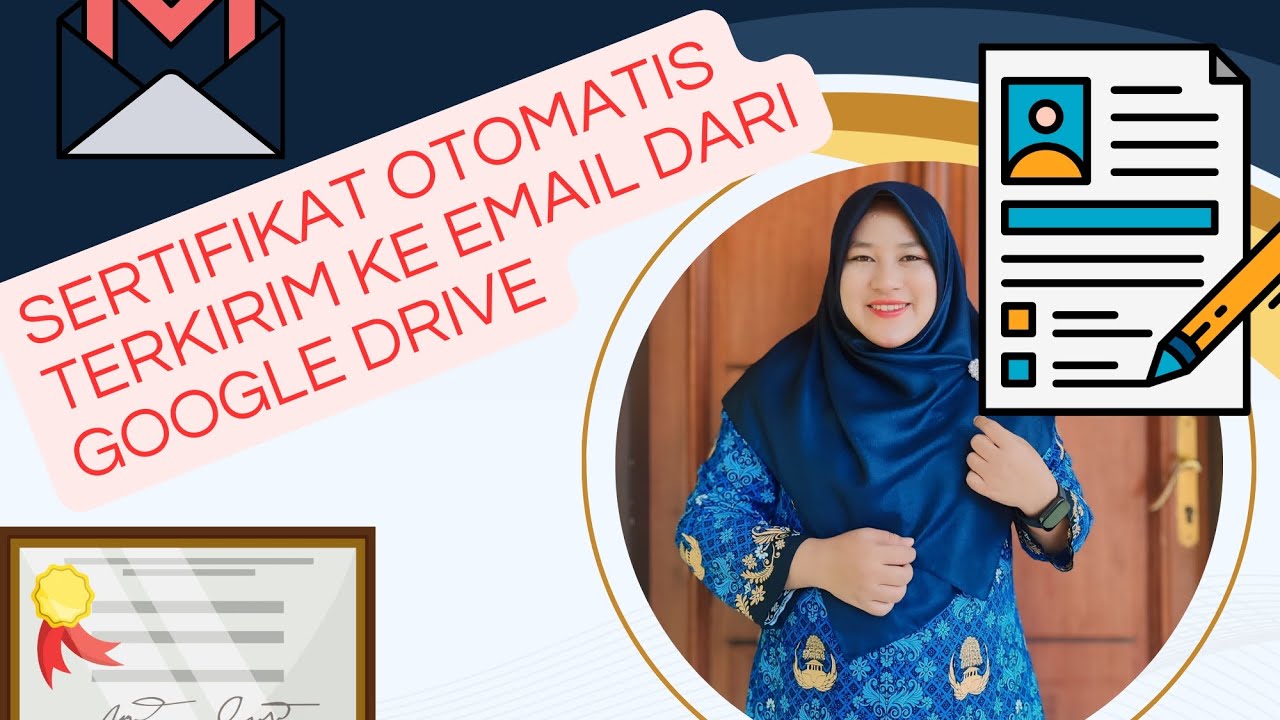 TUTORIAL SERTIFIKAT OTOMATIS TERKIRIM KE EMAIL DARI GOOGLE FORM - YouTube