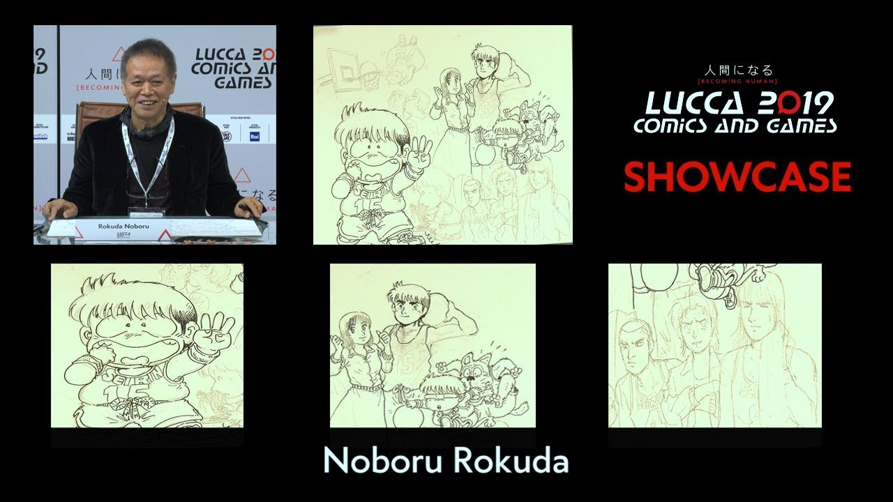 [Lucca Comics & Games] Showcase Noboru Rokuda - YouTube
