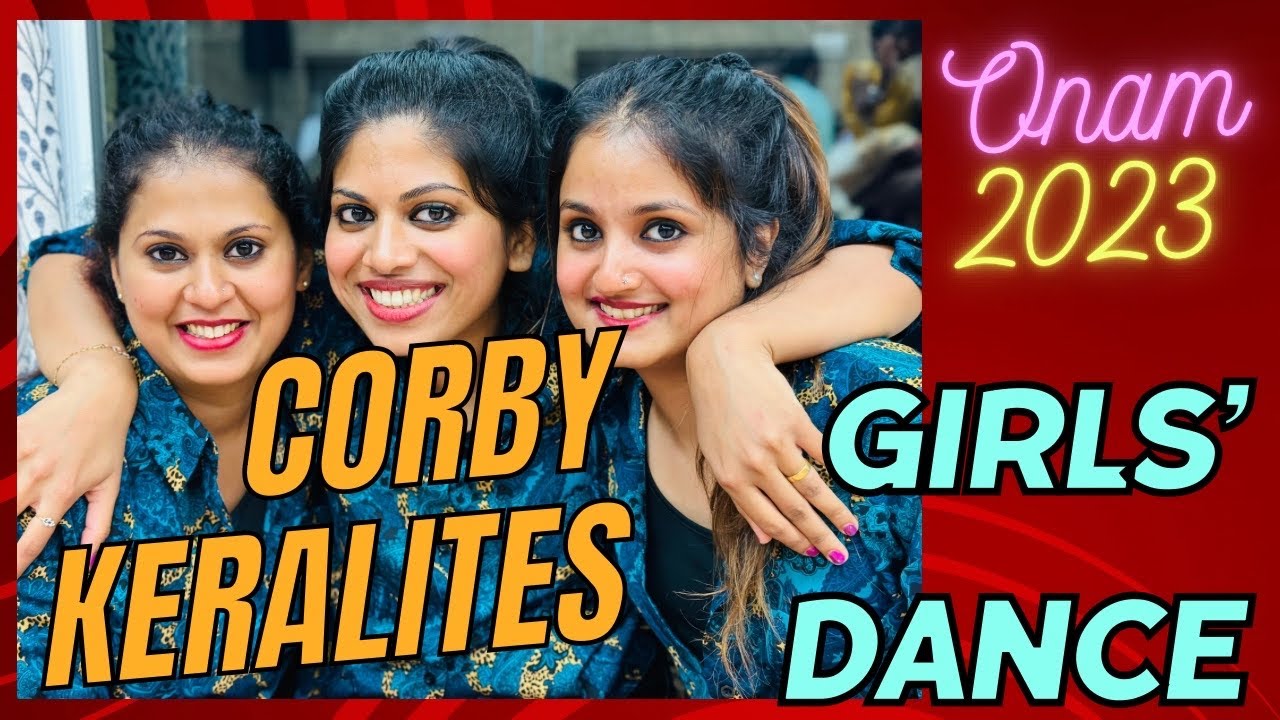 Corby Keralites | Girls’ Dance | Onam 2023 - YouTube