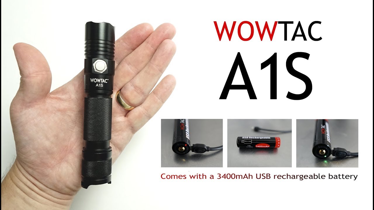 WOWTAC A1S - 1150 lumens - YouTube