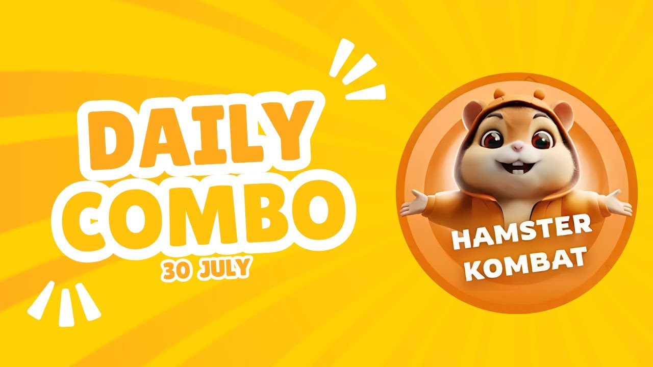Hamster Kombat Daily Combo July 30 | Daily Combo Hamster Kombat Card ...