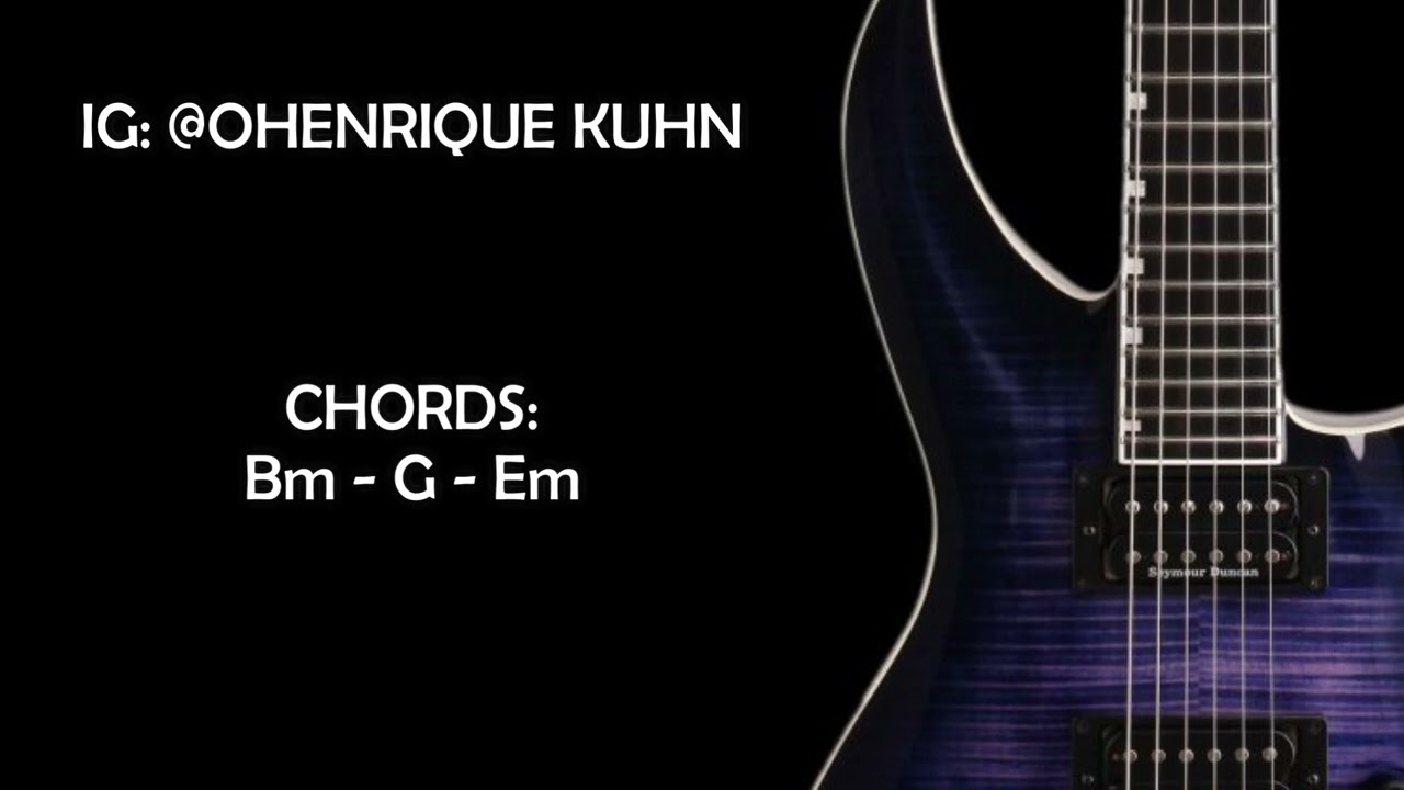 80's Hard Rock/Glam Metal Guitar Backing Track Jam in B Minor - YouTube