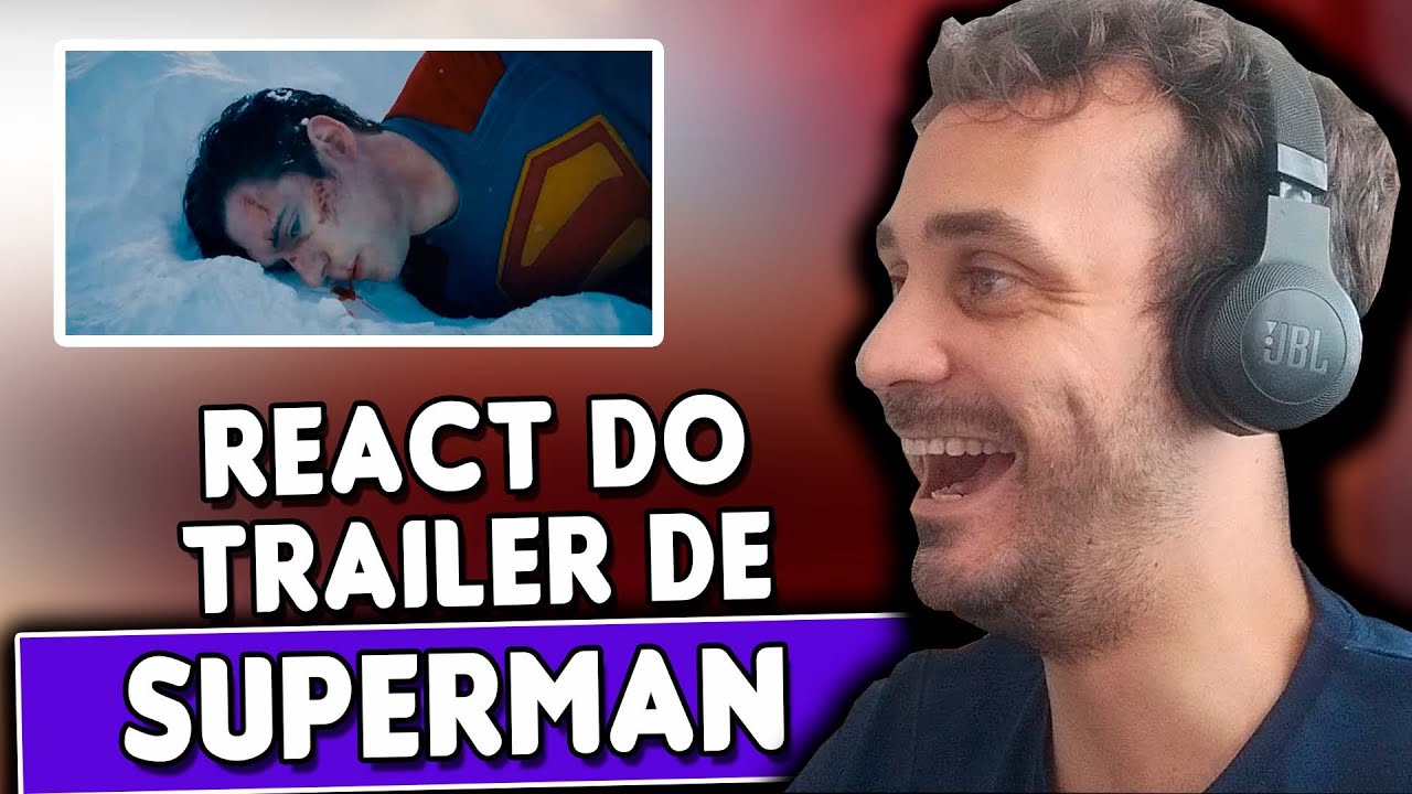 AGORA A DC DA O TROCO NA MARVEL! SUPERMAN TRAILER REACT! - YouTube