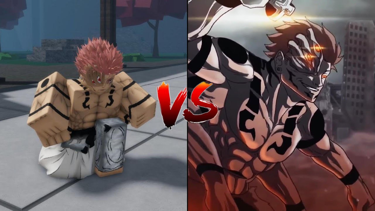 Every Sukuna Move in Curse Battlegrounds Vs Anime - YouTube