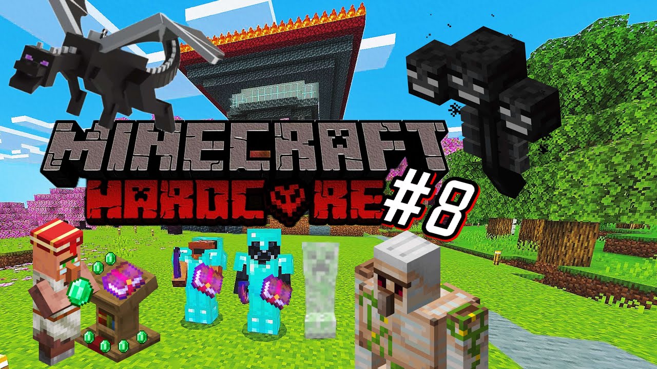 MENDING IS A MUST HAVE!!! [MINECRAFT HARDCORE] #8 - YouTube