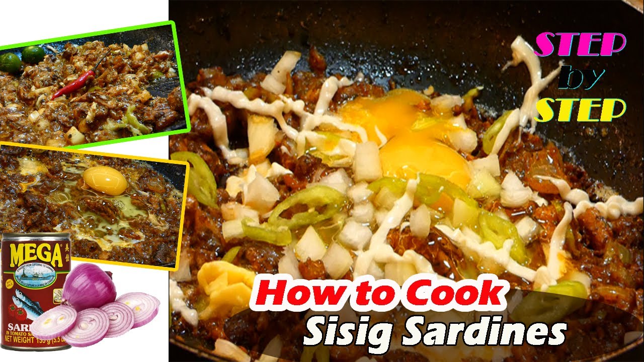 How to Cook Sisig Sardines - YouTube
