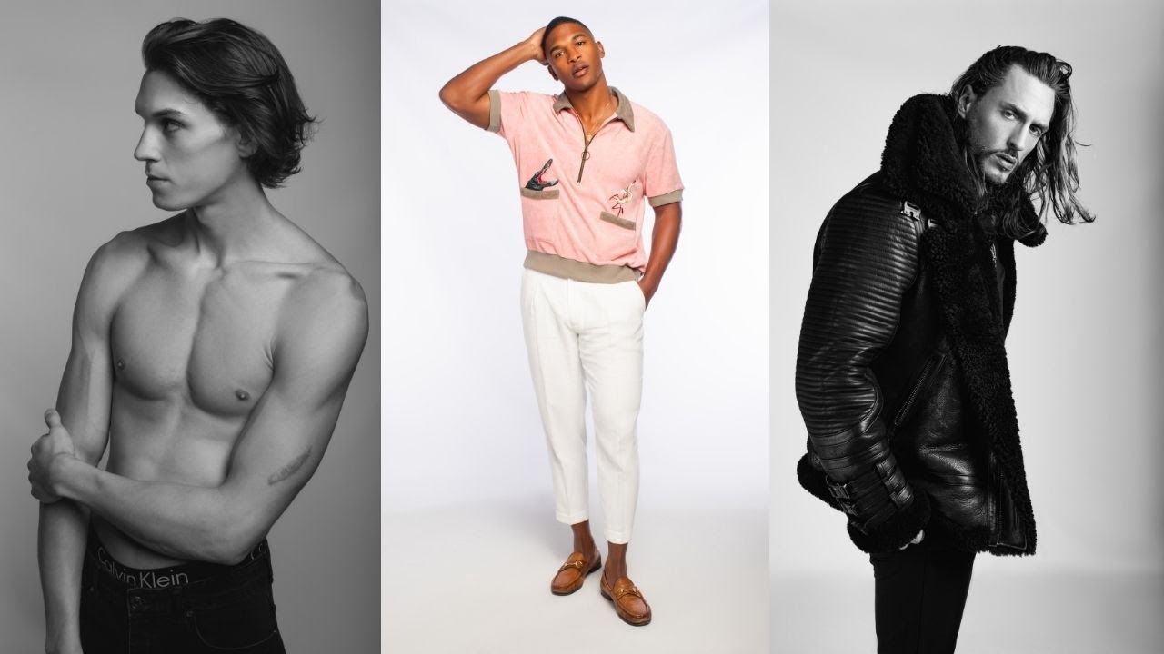 Master Striking Poses For An Impressive Male Portfolio - YouTube