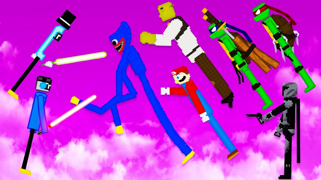 Can We Beat Up Ninja Turtles, Shrek, Chainsaw Man, and More in People ...