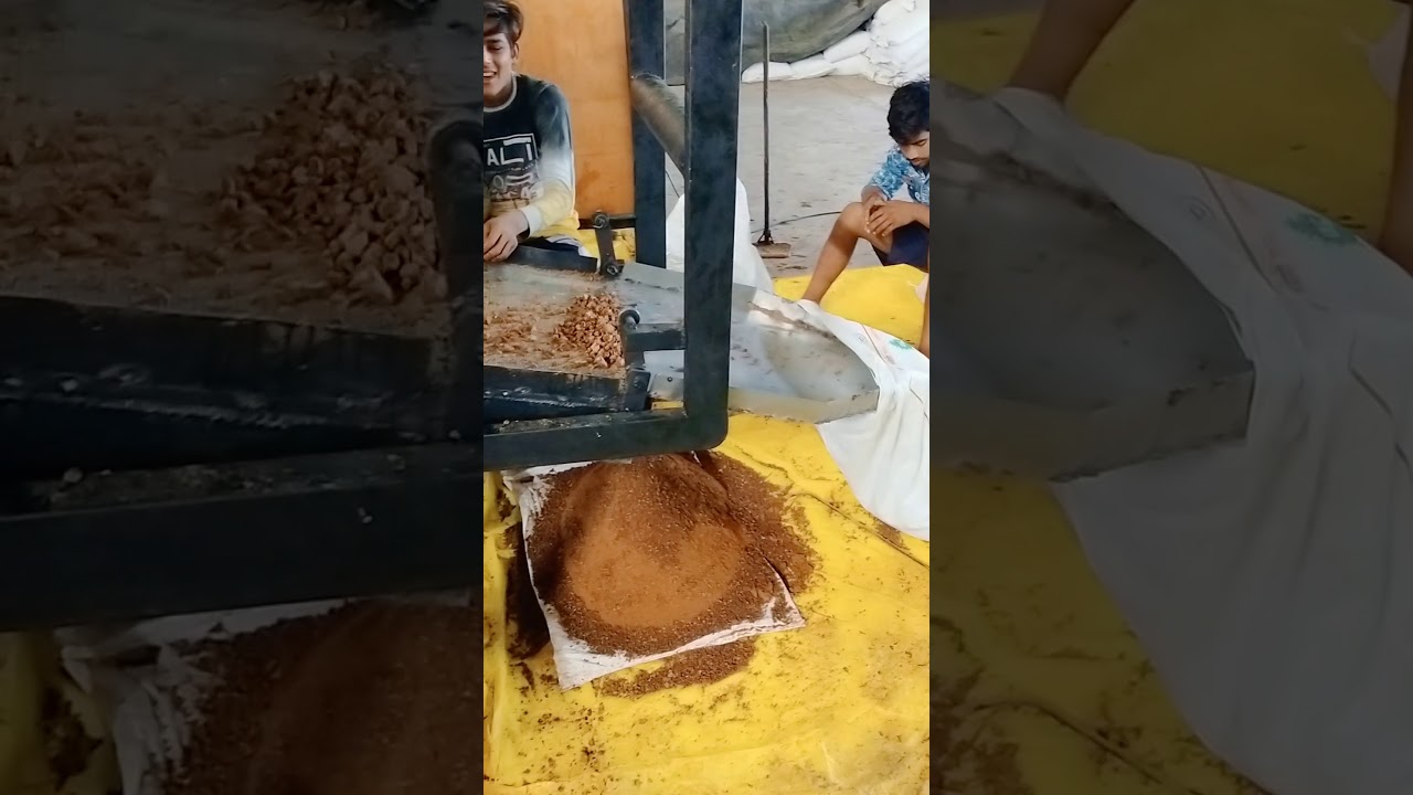 Gul powder making machine - YouTube