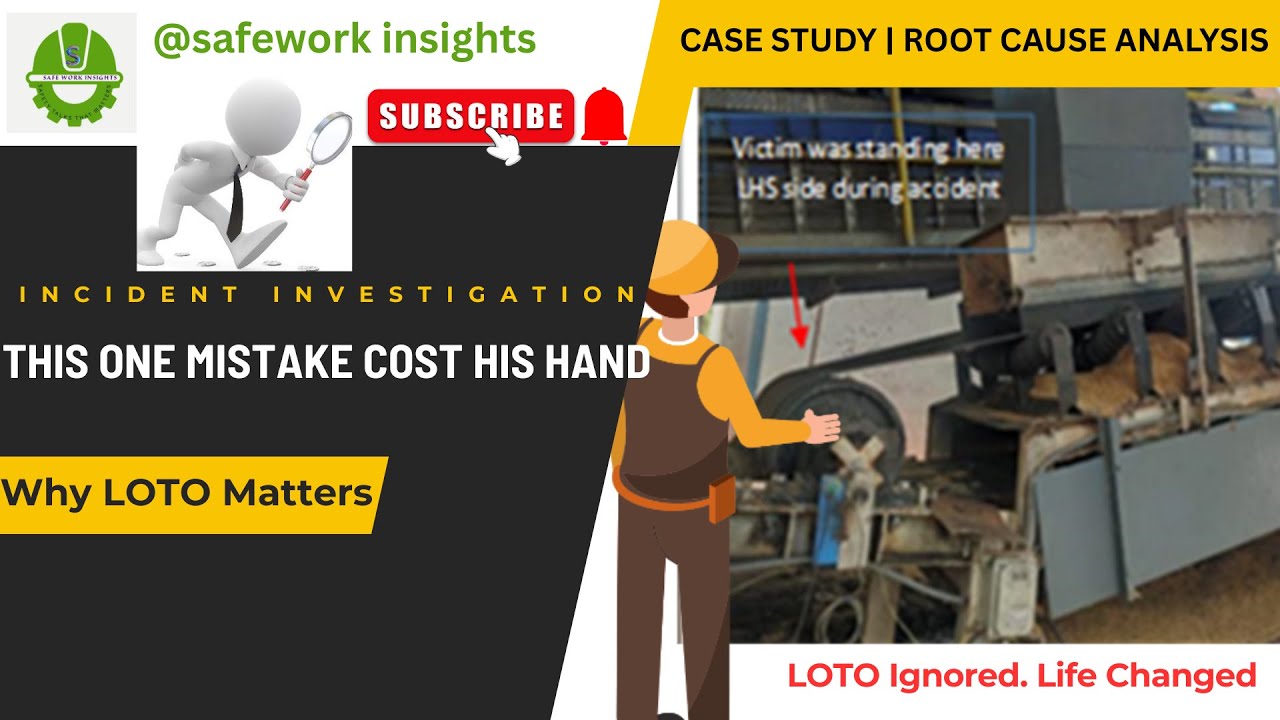 Why LOTO Matters Worker Loses Hand in Tragic Accident Incident ...