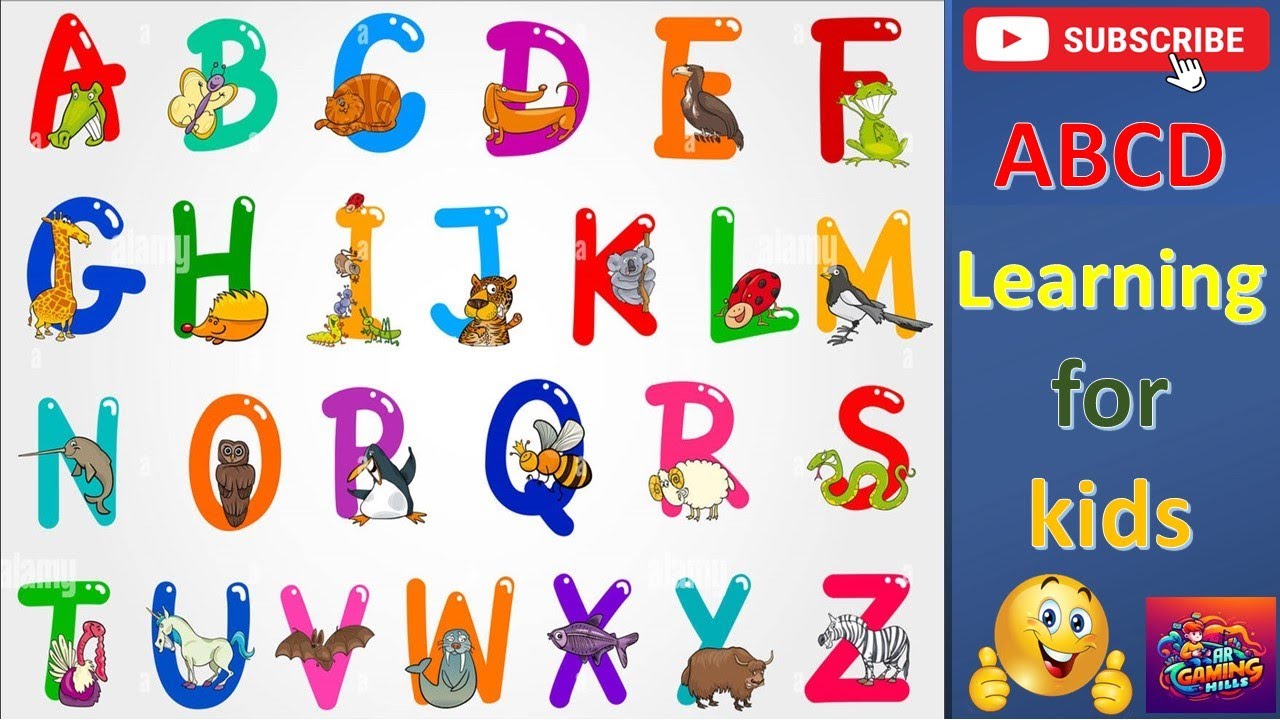 Learn Complete ABCD | Kids Videos | Alphabets | Zoo animals | English ...