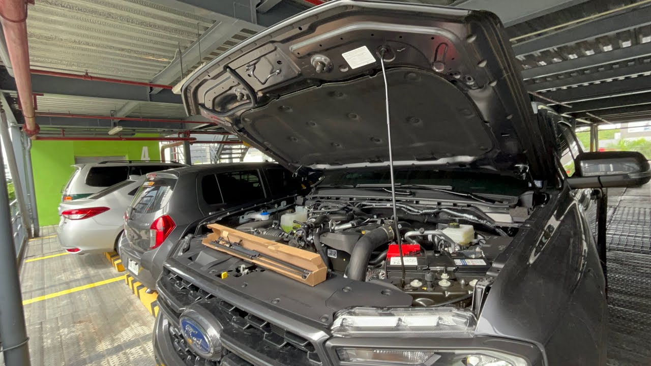 DIY Hood Strut and Tailgate Assist for Nextgen Ford Ranger Wildtrak 4x2 ...