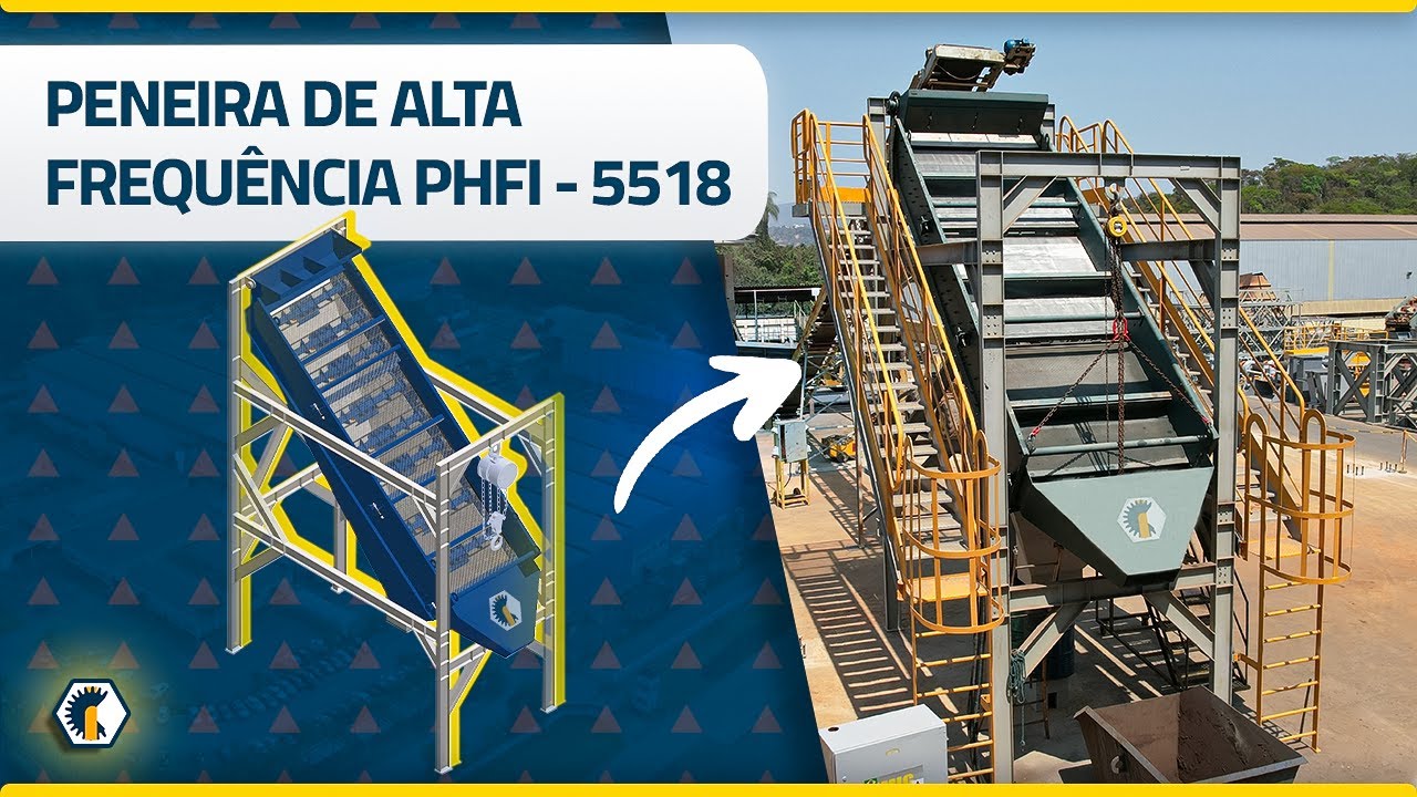 Peneira Vibratória de Alta Frequência - 5518 - YouTube