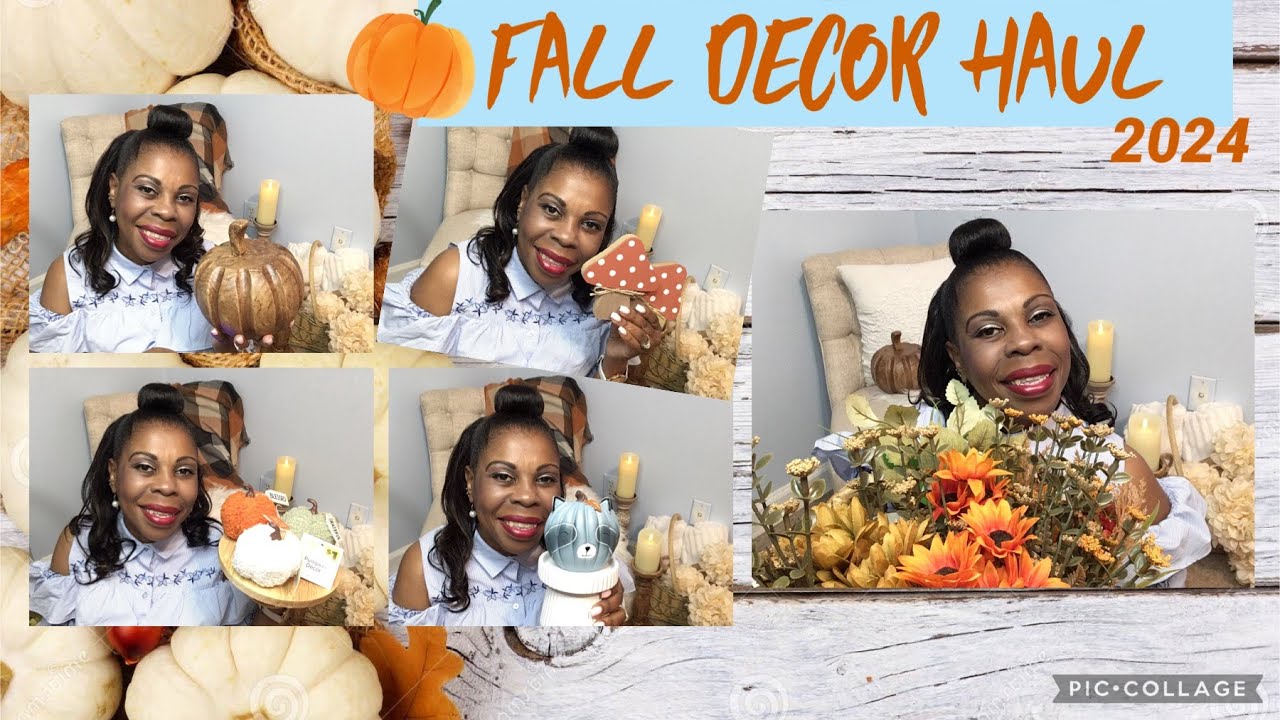 **NEW! FALL DECOR HAUL 2024/FALL DECORATING IDEAS🍁 - YouTube
