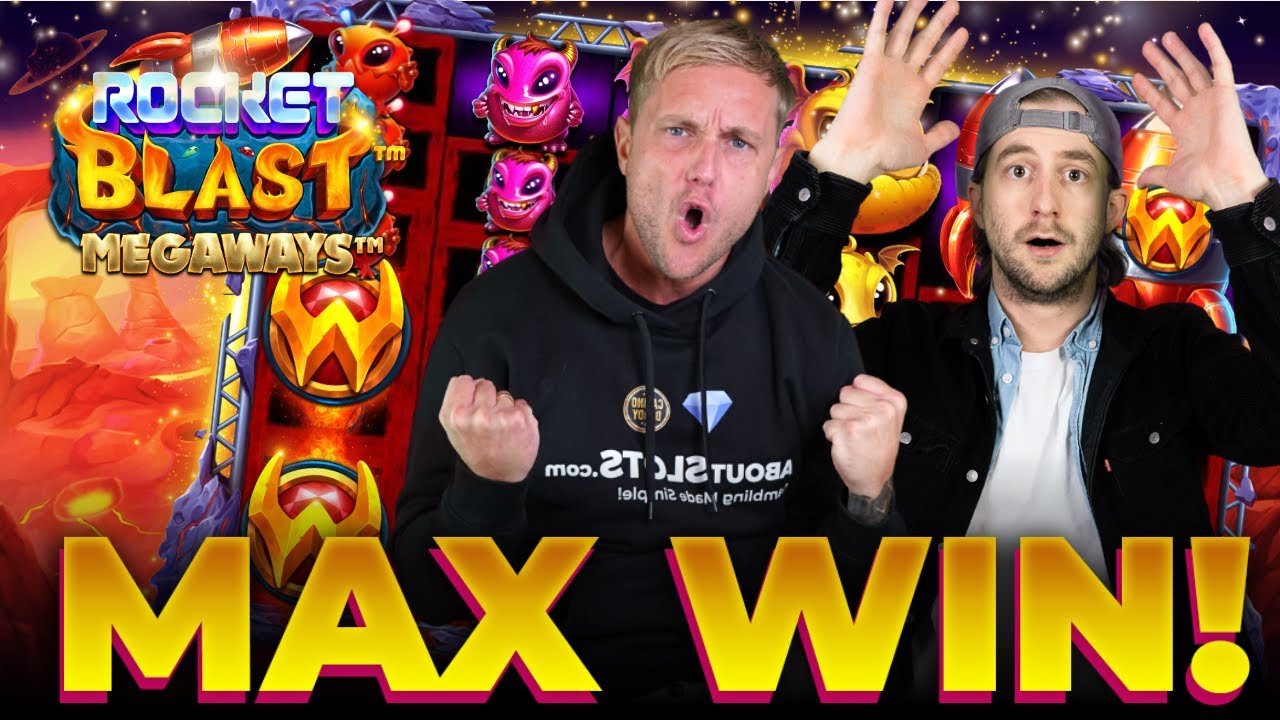 OUR FIRST MAX WIN ON ROCKET BLAST MEGAWAYS (INSANE PRINT) 💥🏆 - YouTube