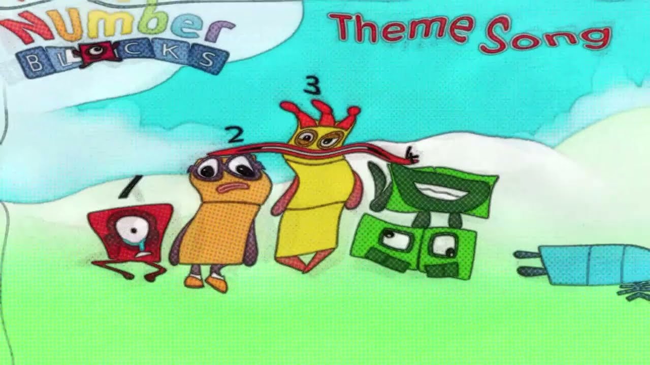 Numberblocks Intro Bloopers version only song Atay Battle Version - YouTube