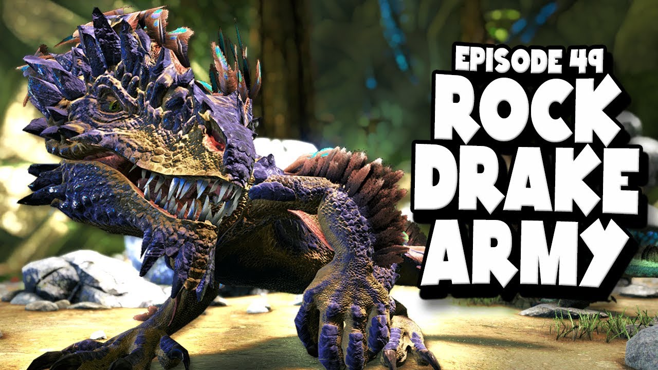 LVL 100+ ROCK DRAKE ARMY! - ARK: Survival Evolved ASCENSION Ep #49 ...