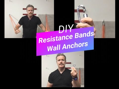 DIY: How to Set Up Resistance Band Wall Anchors | Easy and Affordable ...