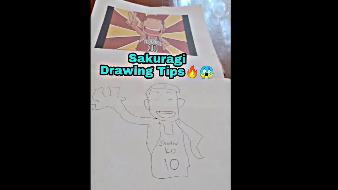🔥TIPS AND TRICKS ON HOW TO DRAW "SAKURAGI " 🔥 | EZ SKILLS | DRAWING IS ...