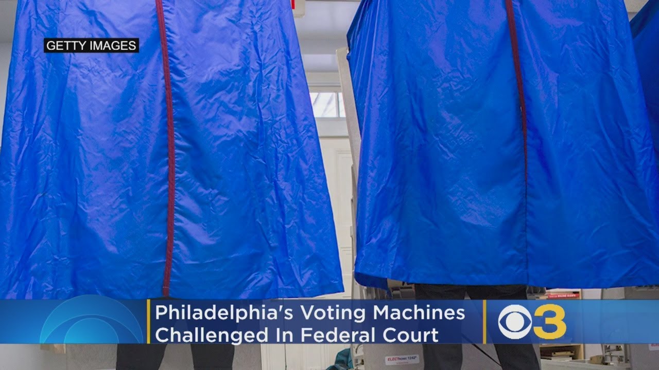 Philadelphia's Voting Machines Challenged In Federal Court - YouTube