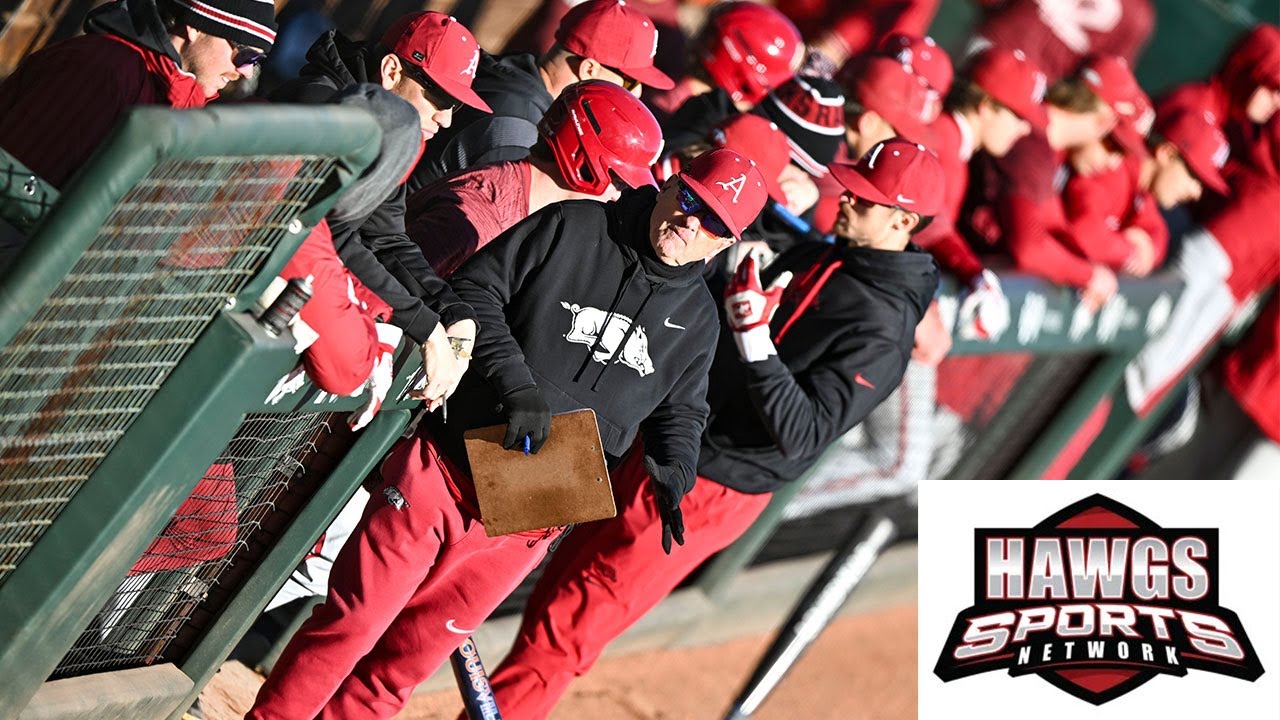 Arkansas baseball conducts its first spring practice of the 2025 season ...