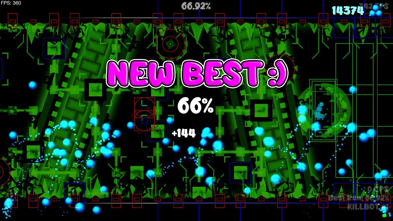 🔴 KILLBOT 66% #3 (Extreme demon) | Geometry Dash - YouTube