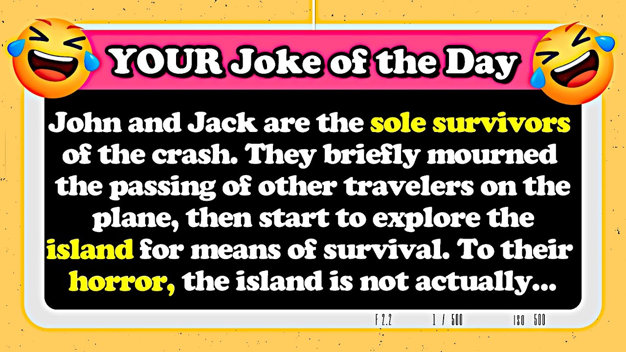 YOUR Daily Joke: Stranded Duo's Hilarious Survival Challenge ~Funny ...