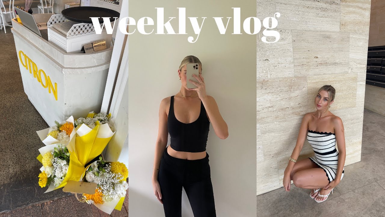 vlog: white fox haul, work days, setting up christmas lights! - YouTube