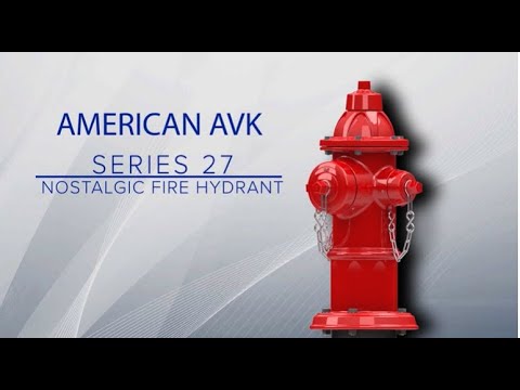 American AVK Series 27 Nostalgic Fire Hydrant - YouTube