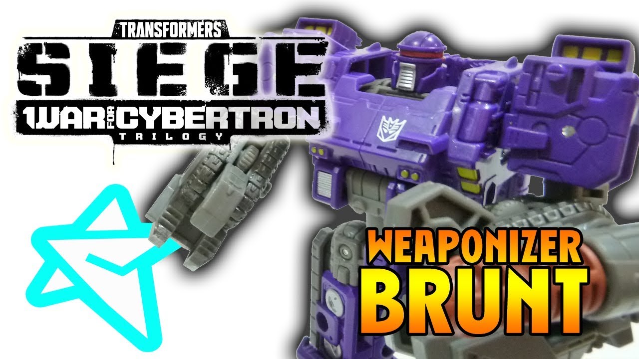 TRANSFORMERS SIEGE BRUNT REVIEW - YouTube
