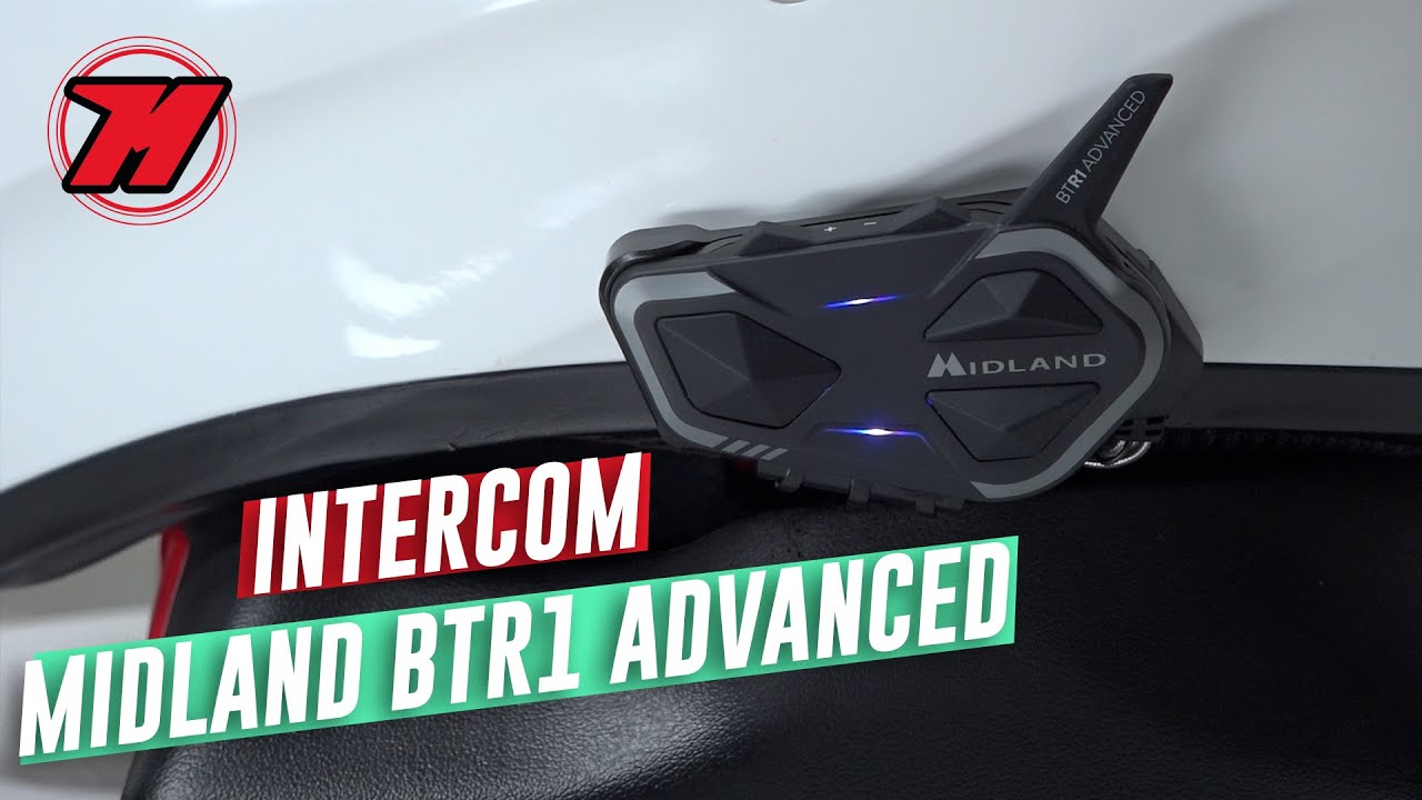 Intercomunicador MIDLAND BTR1 ADVANCED, para la aventura diaria - YouTube