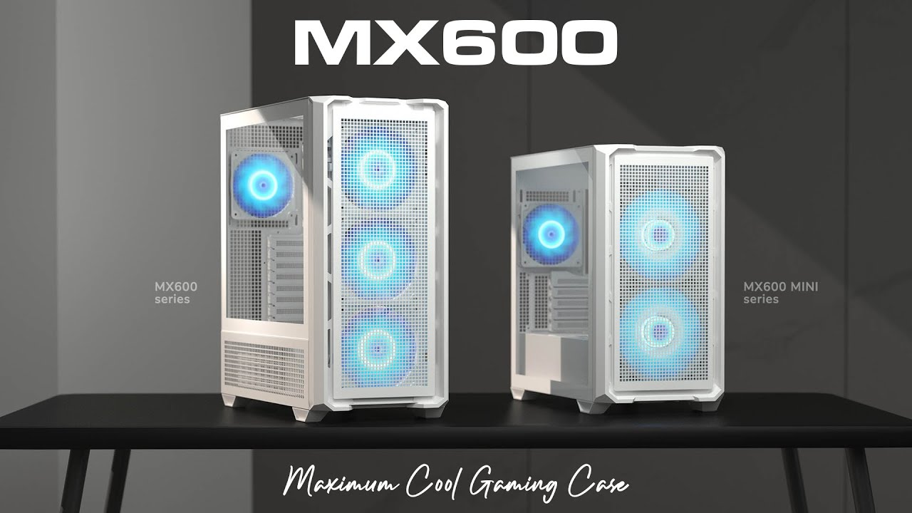 PC Case Mini, Best Sirkulasi! - Cougar Gaming Case MX600 Mini RGB - YouTube
