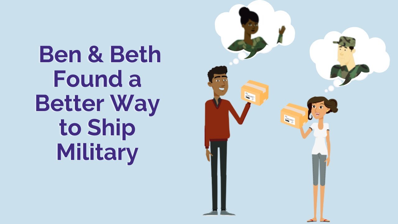 Ben and Beth Found a Better Way to Ship Military - YouTube