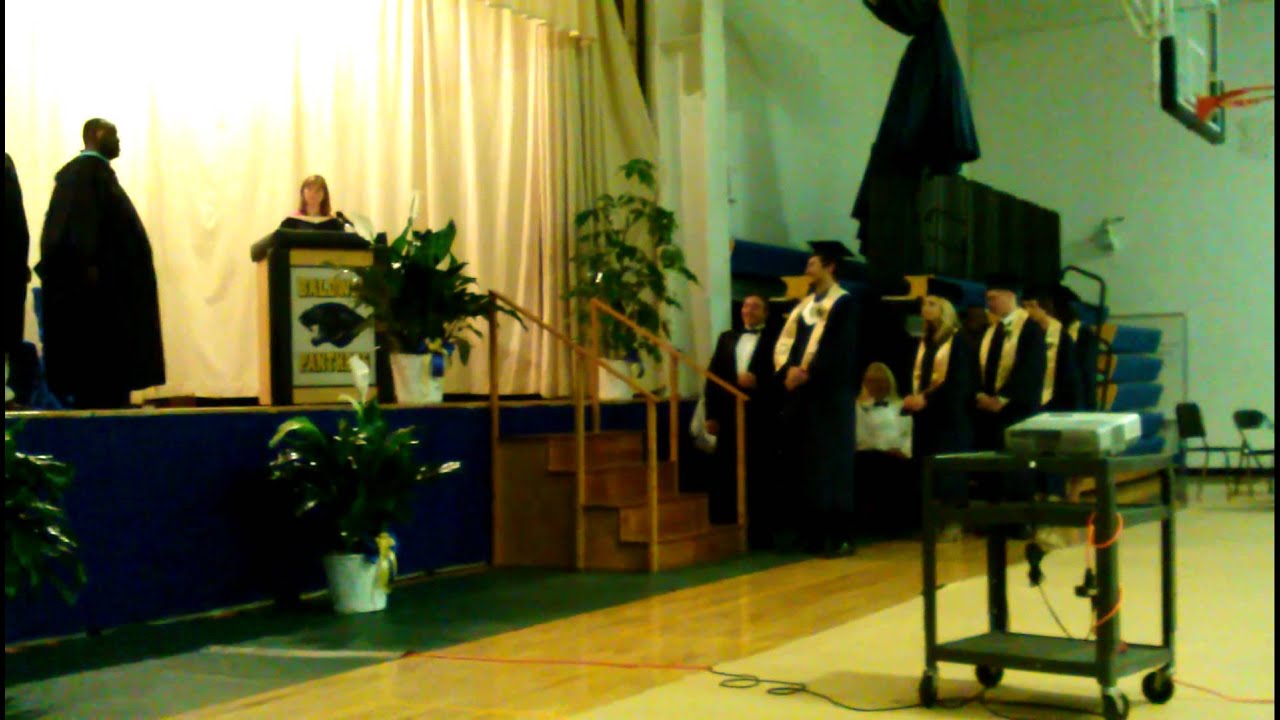 Chance accepting his diploma. - YouTube