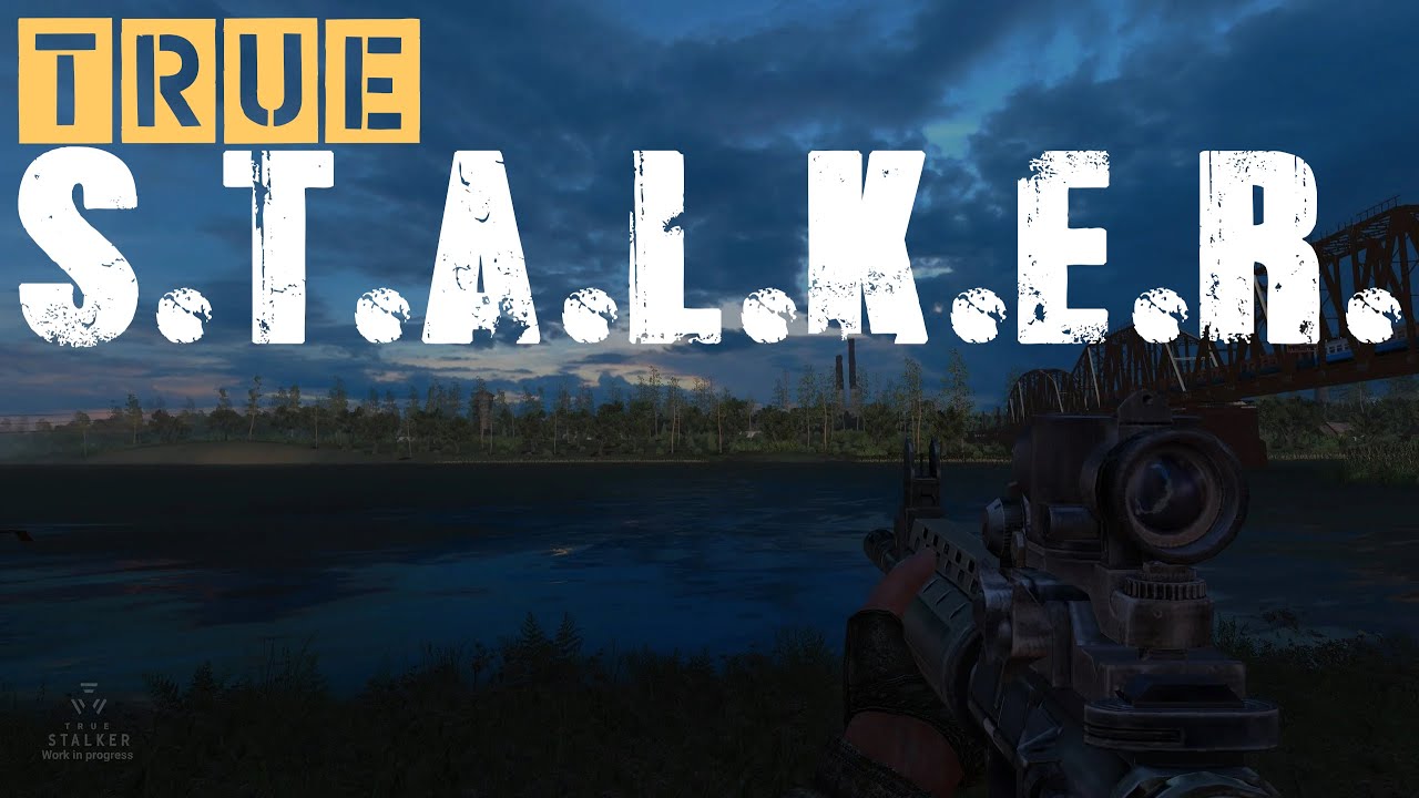 TRUE STALKER mod#1: красивое? - YouTube