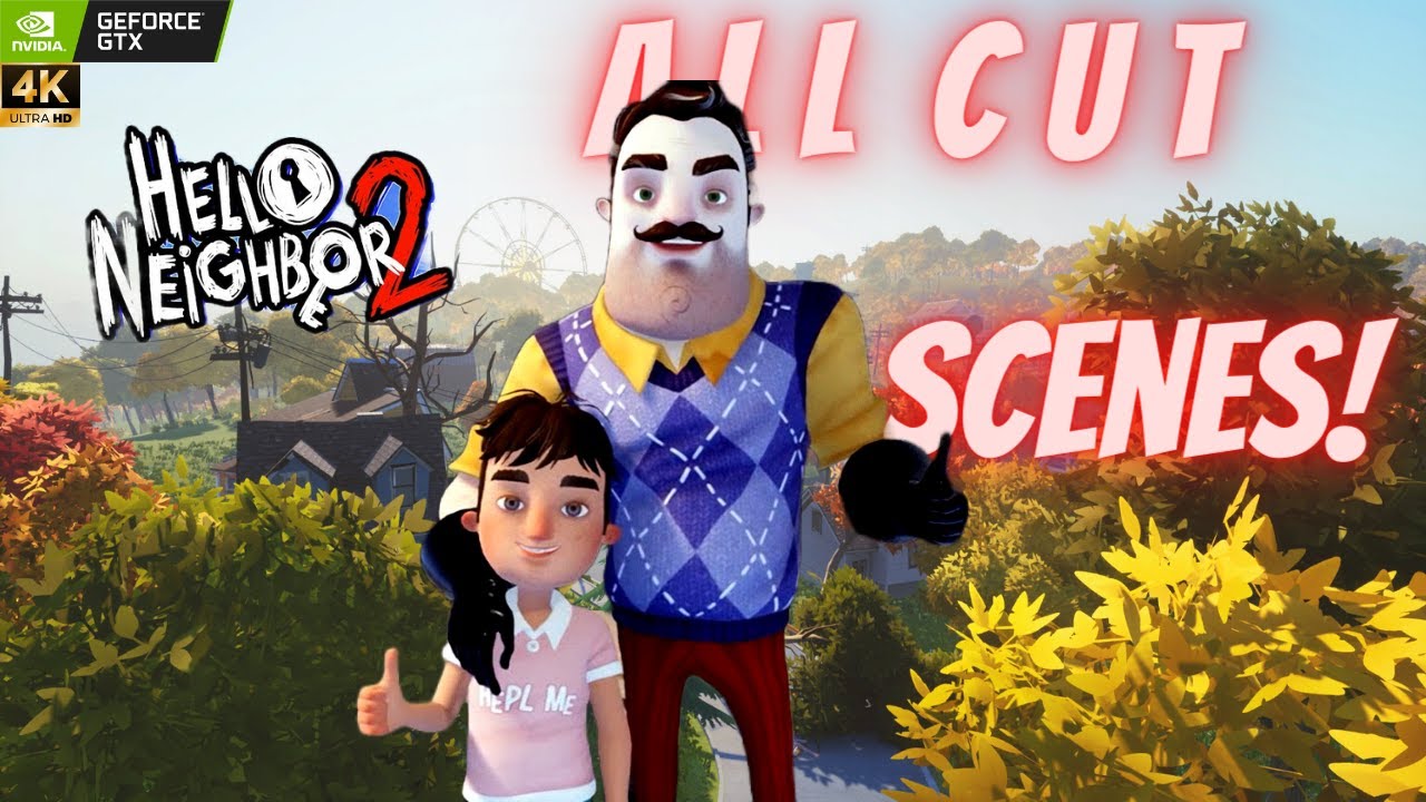 Hello Neighbor 2 - All Cutscenes Full Movie Animation #animation - YouTube