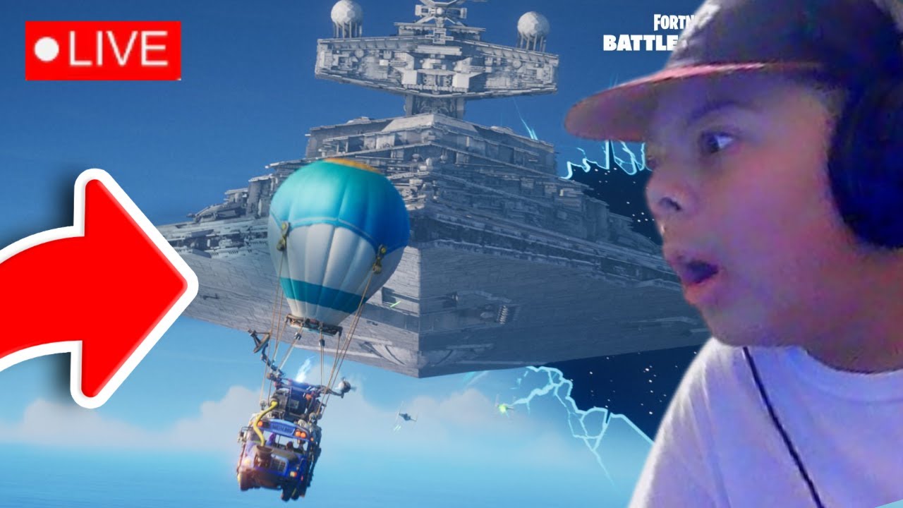 🔴LIVE! - NEW STAR DESTROYER UPDATE is COMING SOON! (Fortnite) - YouTube